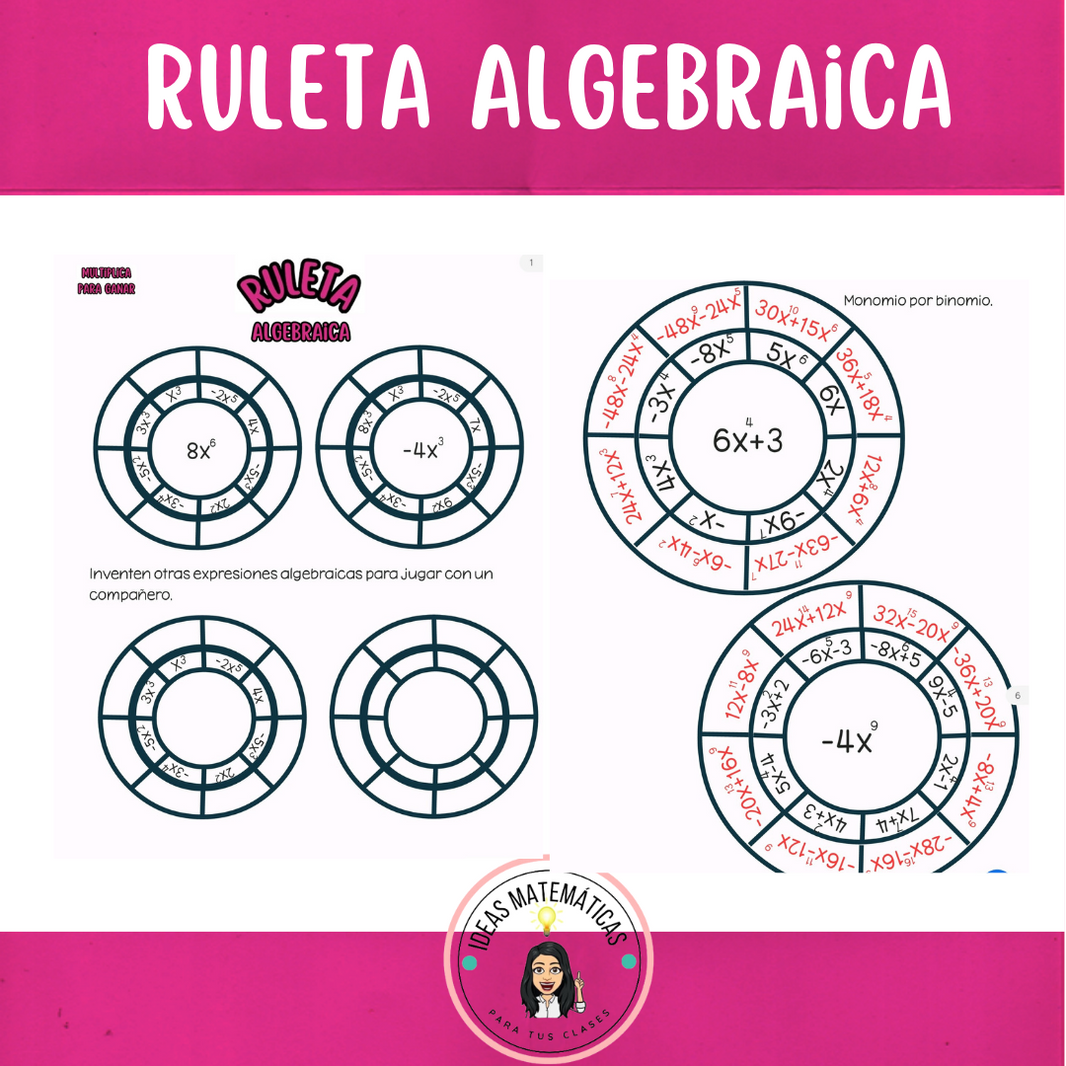 ACTIVIDADES DE ÁLGEBRA – IDEAS MATEMÁTICAS