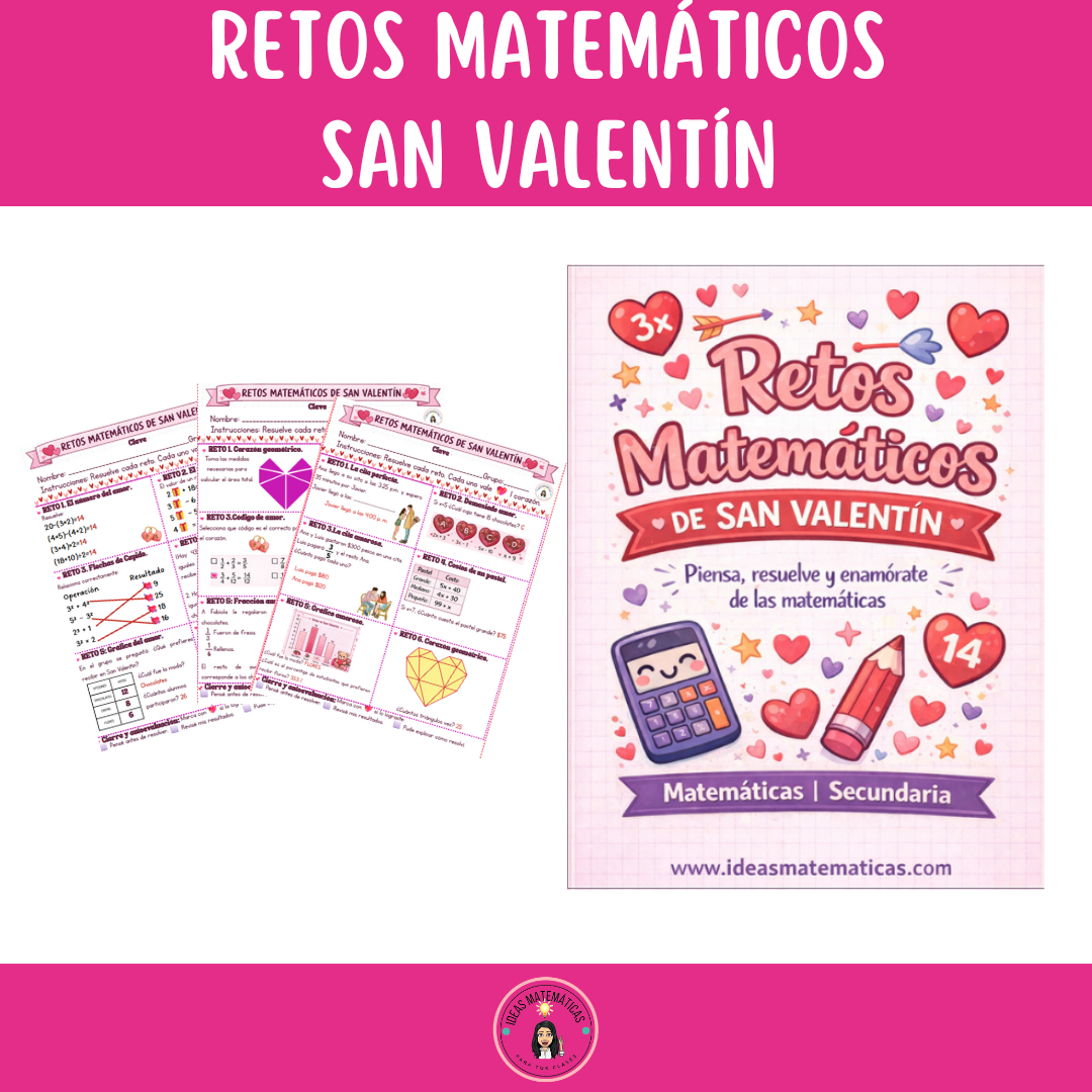 ACTIVIDADES SAN VALENTÍN – IDEAS MATEMÁTICAS